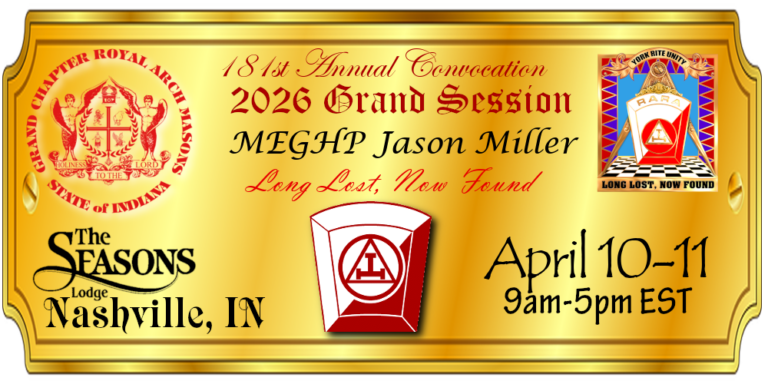 Grand Session - Grand Chapter Indiana Royal Arch Masons
