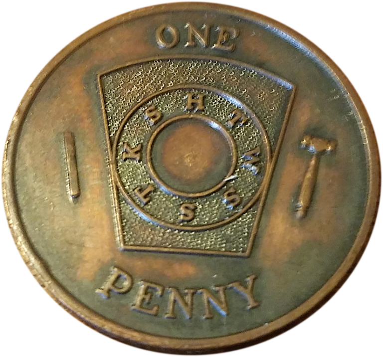 Indiana Chapter Penny - Grand Chapter Indiana Royal Arch Masons